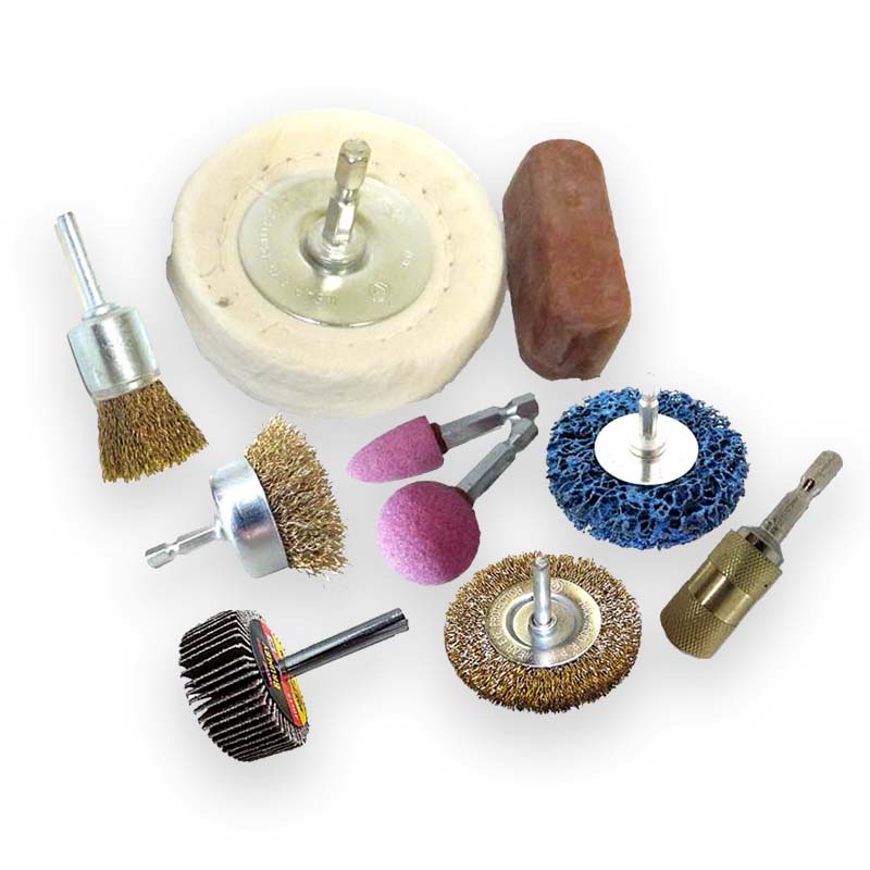 10 Piece Drill Accessory Kit - Josco Australia