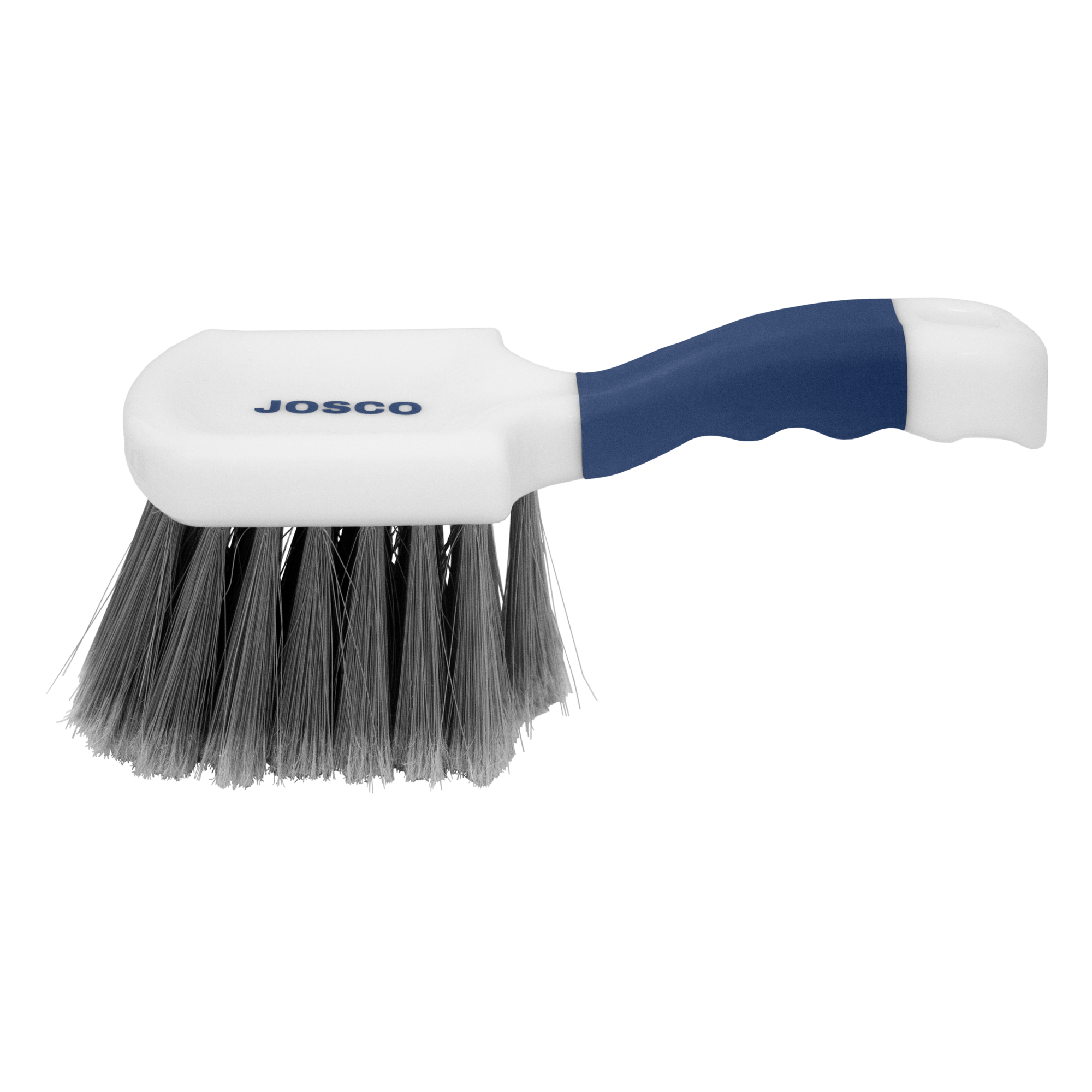 Hand brush with soft-flagged polyethylene filaments - Josco Australia